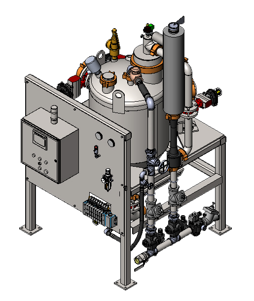 Dense Phase Vacuum (DPV) Loaded Conveyor - Cyclonaire
